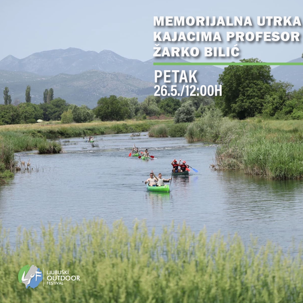 MEMORIJALNA UTRKA KAJACIMA PROFESOR ŽARKO BILIĆ - Ljubuški Outdoor Festival